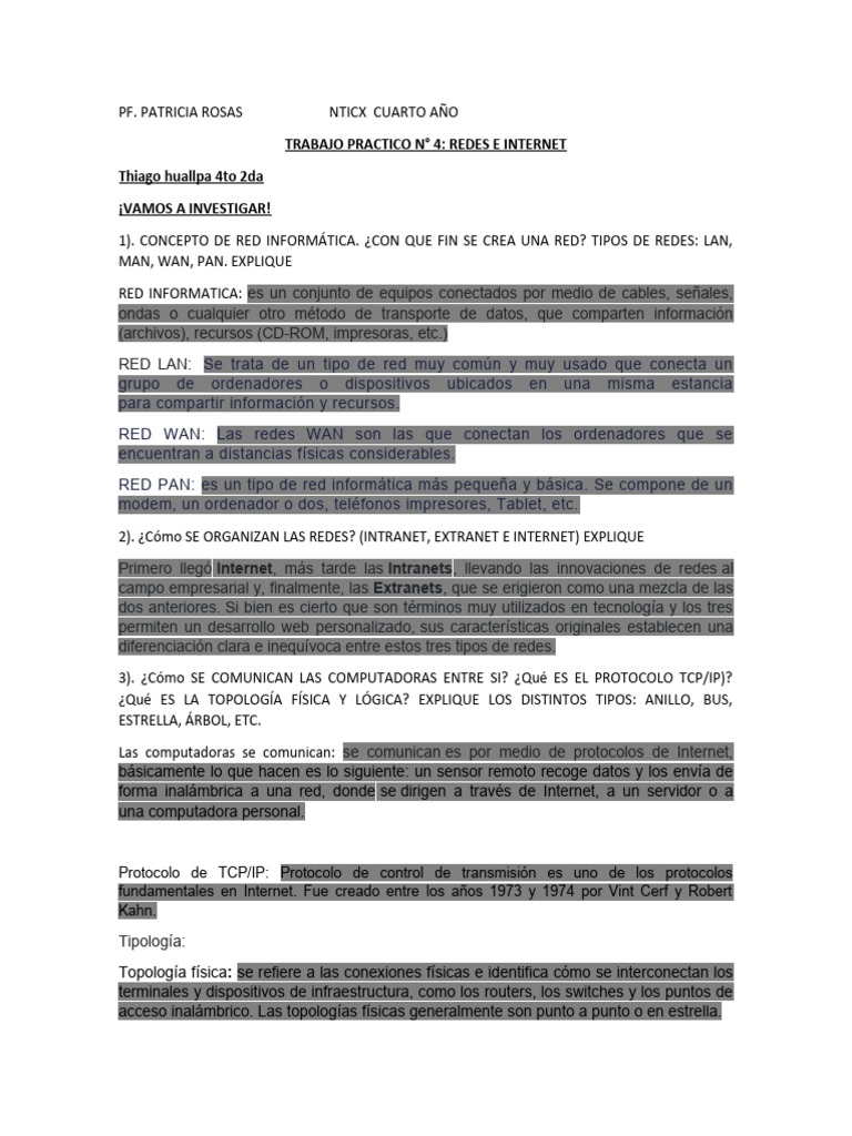 Nticxtp 3 Ytp 4 Ytp 5 | PDF | Red de computadoras | Internet