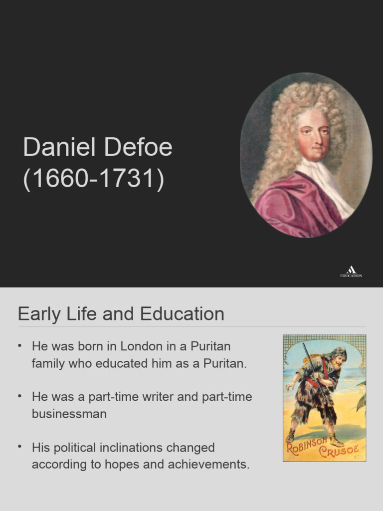 Daniel Defoe Classi IV | PDF