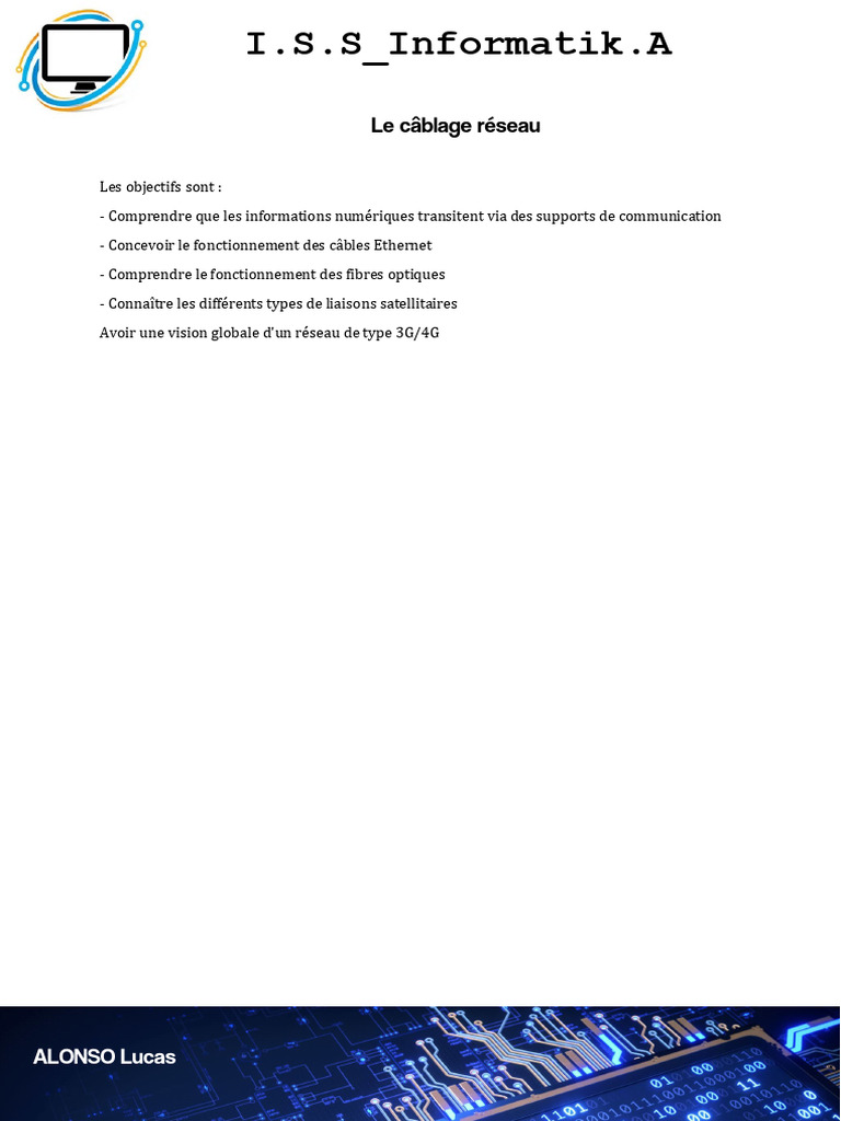 Comprendre le Câblage Réseau | PDF