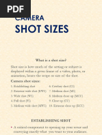 Film Shot Types and Their Uses | PDF