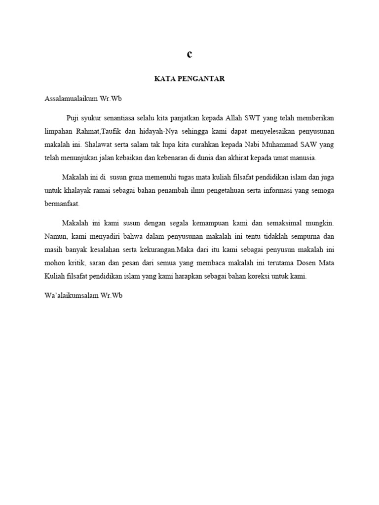 Etika Keilmuan Dalam Filsafat Pendidikan Islam | PDF | Sains & Matematika