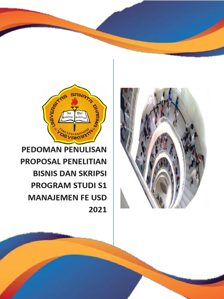 New Pedoman Penulisan Skripsi Prodi s1 Manajemen Fe Usd 2021 | PDF