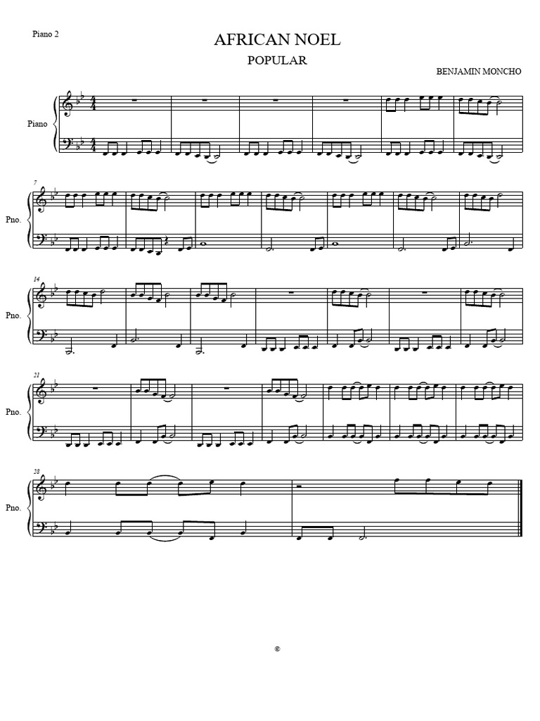 PANO African Noel | PDF