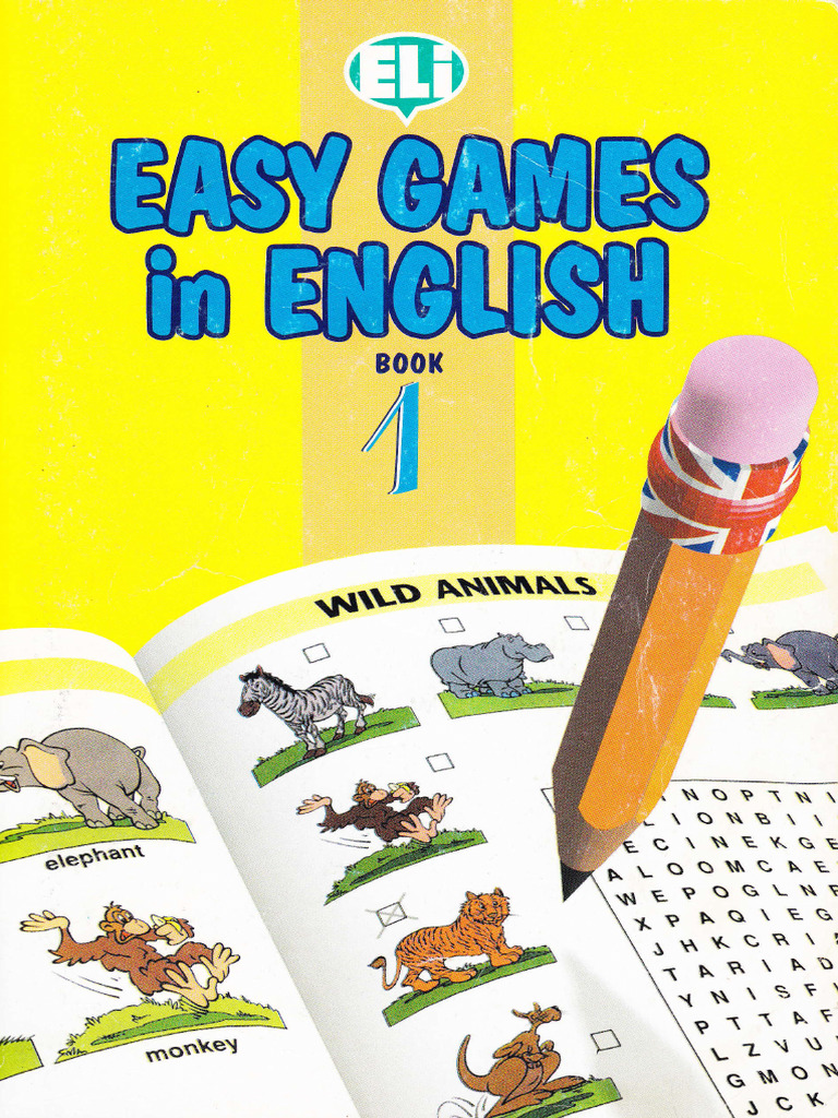 Easy Games in English Book 1 | PDF