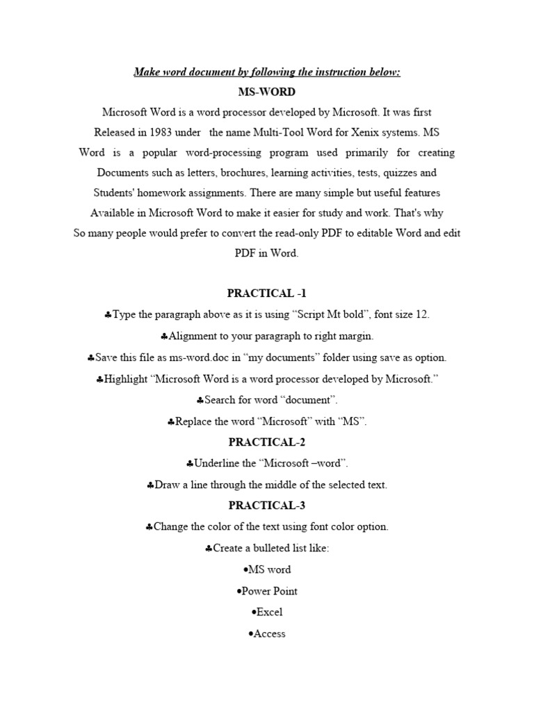 Last Assignment | PDF | Microsoft Word | Software Engineering