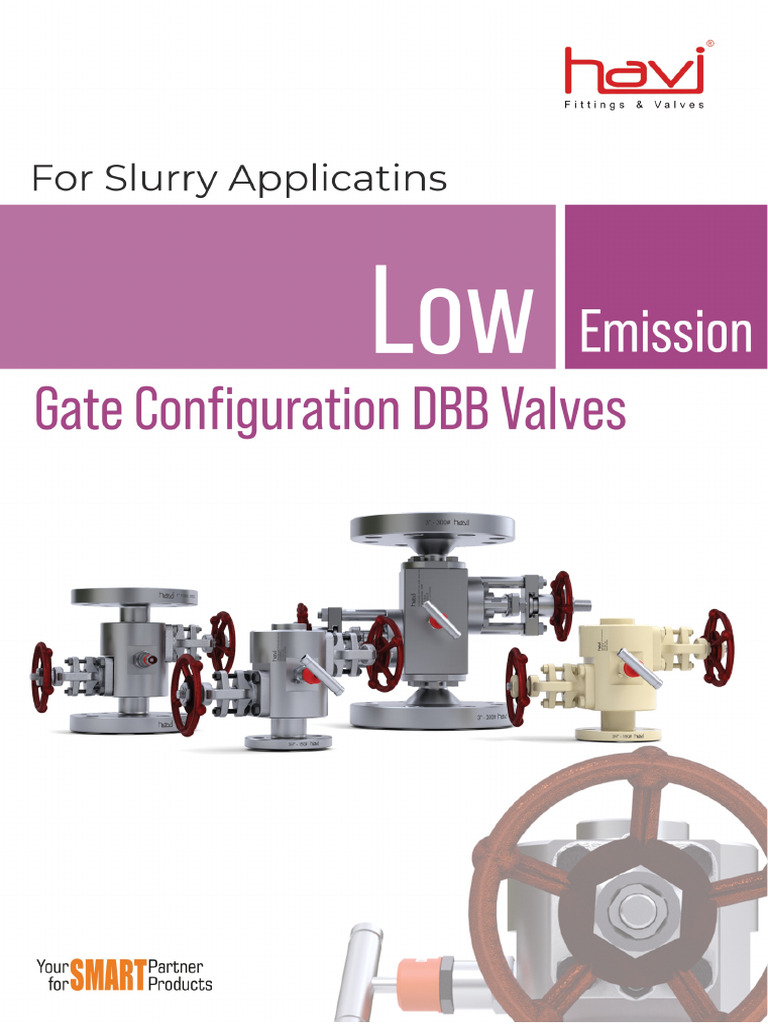 DBB Gate Valve Catalog | PDF | Gas Technologies | Mechanical Engineering