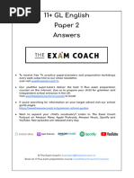 11 Plus GL Assessment Maths Question Booklet | PDF
