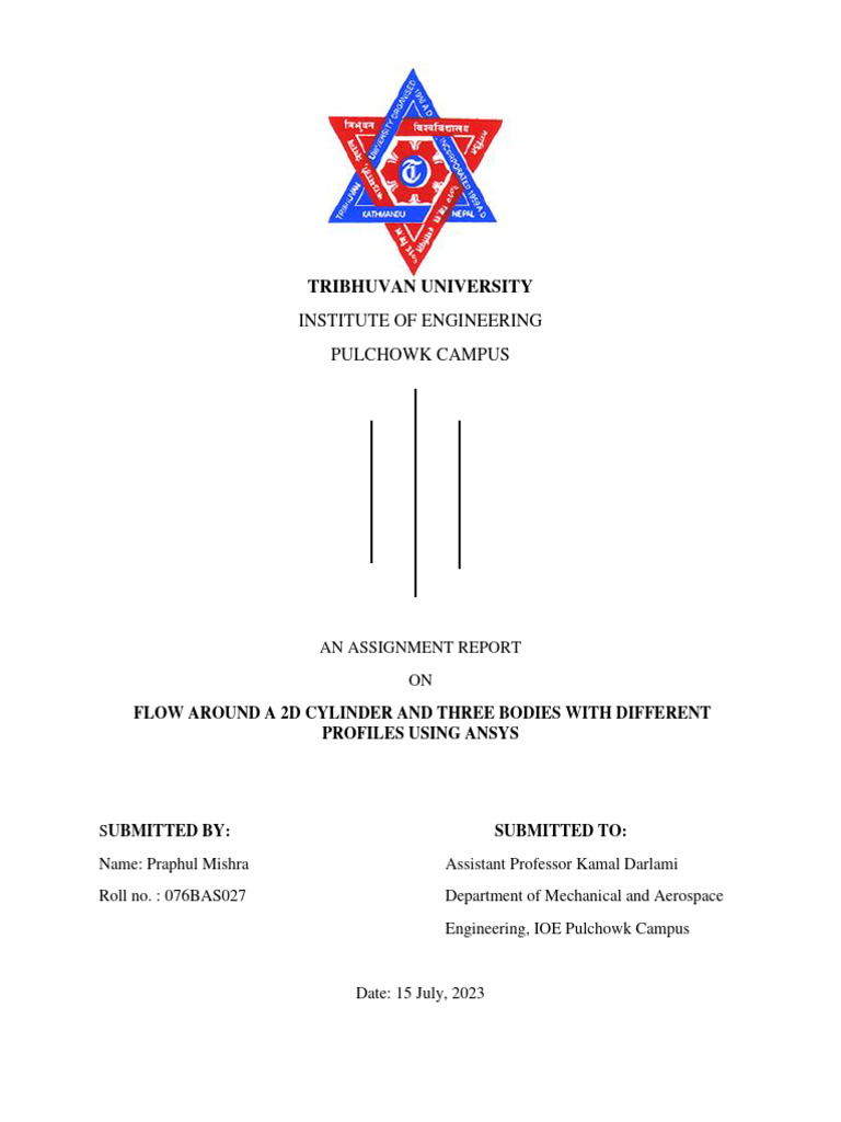076BAS027 CFD Assignment 2 | PDF | Boundary Layer | Drag (Physics)