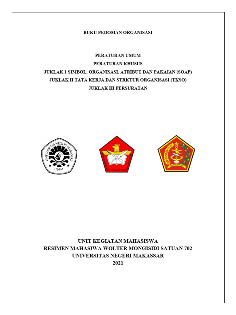 1 Peraturan Menwa | PDF