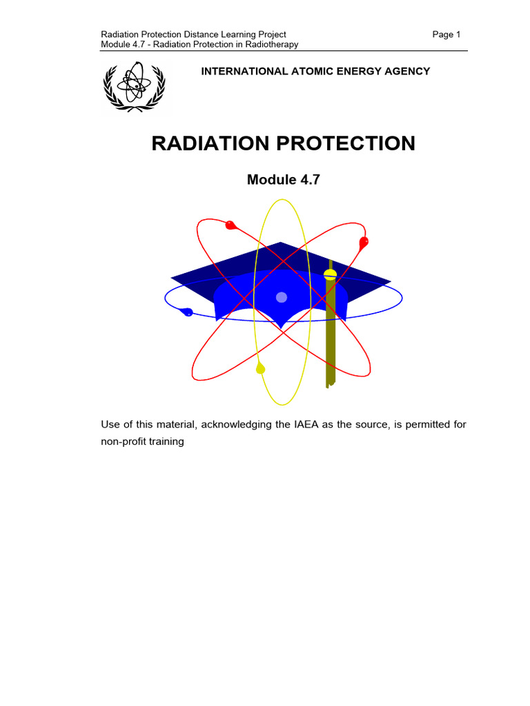 Mod 4 7 Radiation Protection Radiotherapy | Download Free PDF | Radiation Therapy | Radiation ...