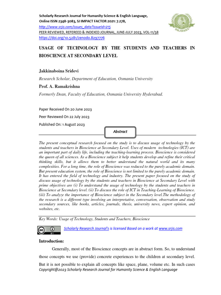 25.suresh Chenu | PDF | Educational Technology | Information And Communications Technology