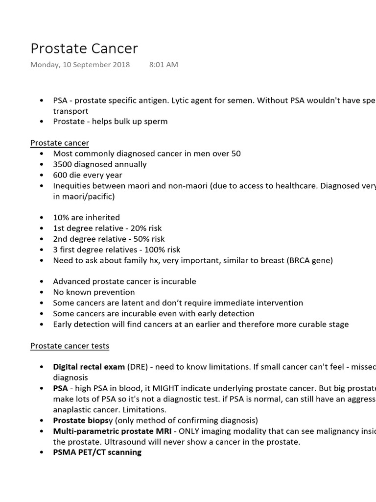 Prostate Cancer | Download Free PDF | Prostate Cancer | Prostate ...