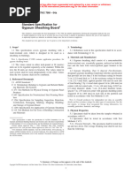 Astm C1396 C1396M 17 | PDF | Drywall | Plaster