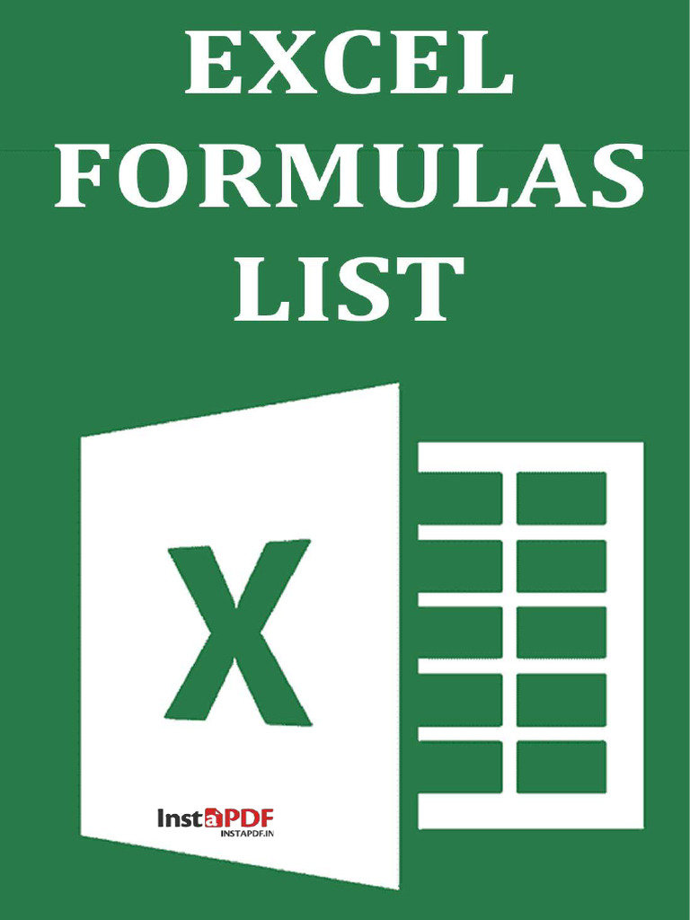 instapdf.in-excel-formulas-list-555 | PDF | Complex Number | Microsoft Excel