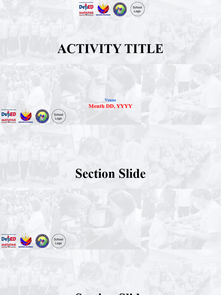 DepEd Matatag PowerPoint Template | PDF