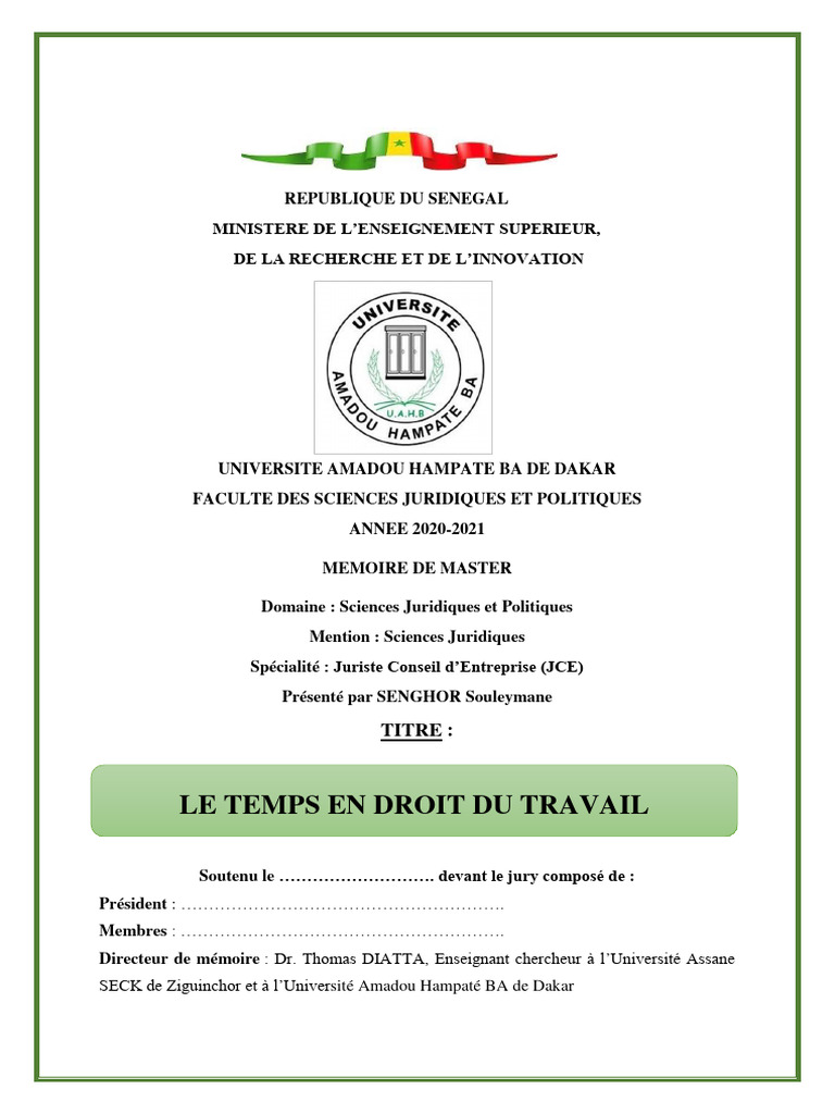 Le Temps en Droit Du Travail | PDF | Heures supplémentaires | Relations ...