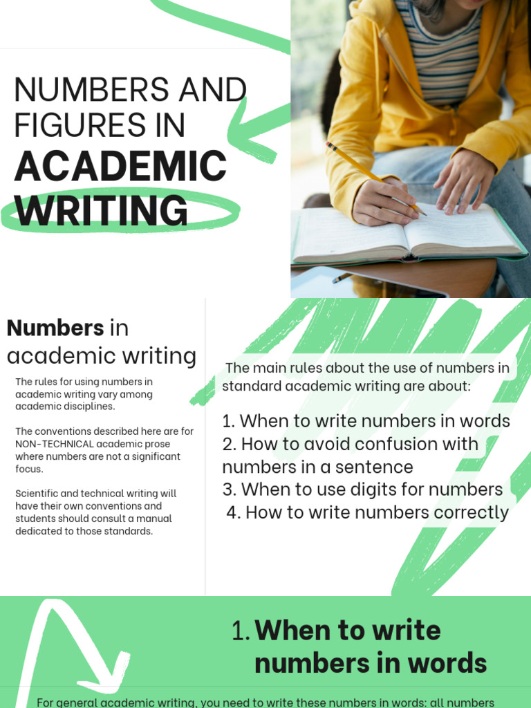 Numbers and Figures in Academic Writing | PDF | Information | Comma