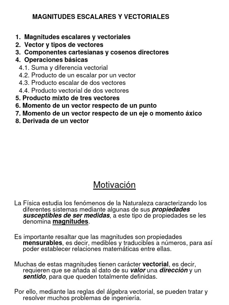 Repaso Cálculo Vectorial 23 24 | PDF | Vector Euclidiano | Escalar (Matemáticas)