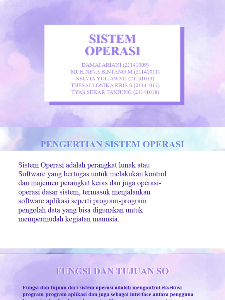 Kelompok 6-Operating System | PDF
