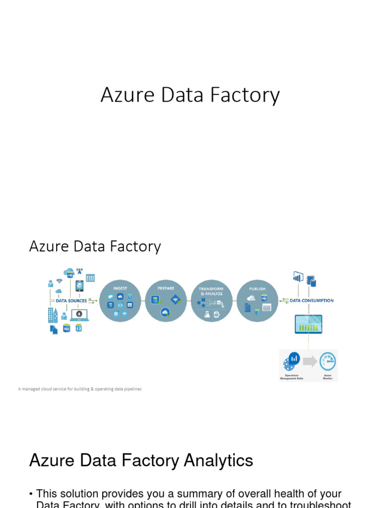 Azure Data Factory | PDF