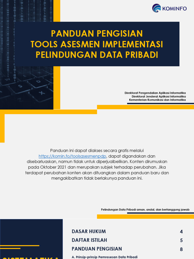 (INA) Panduan Tools Asesmen PDP - PSE Privat | PDF
