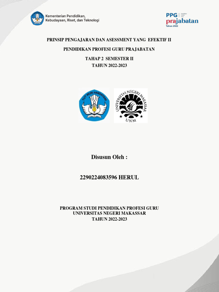 Demonstrasi Konstektual Herul Topik 3 Ppae2 | PDF | Karier & Perkembangan