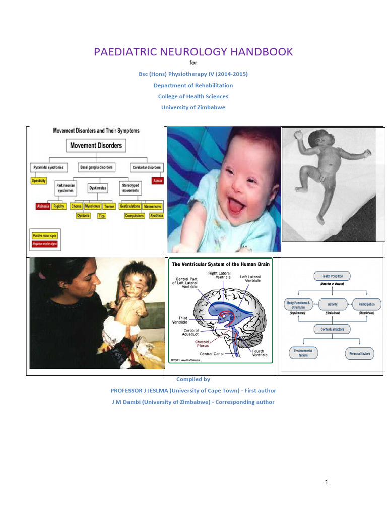 Paediatric Neurology Handbook (13 Sept) | PDF | Cerebral Palsy ...