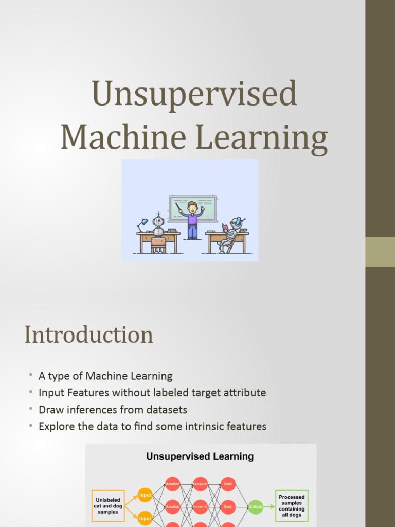 Unsupervised Learning | PDF | Cluster Analysis | Machine Learning
