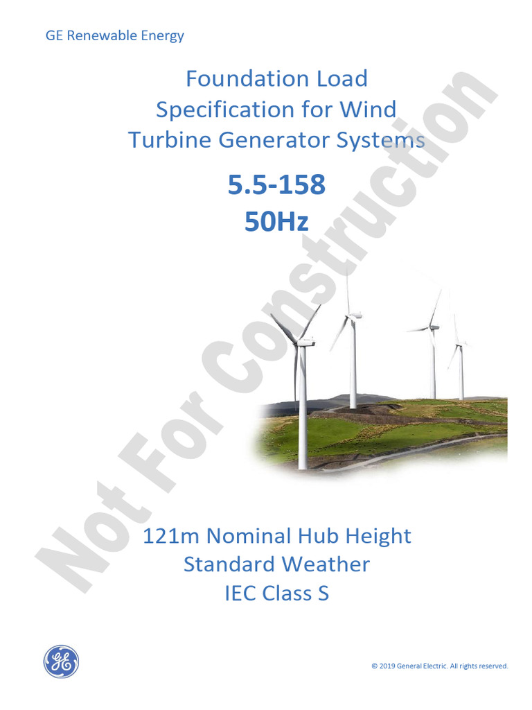 3.2a Foundation Load Drawing 5.5-158 50Hz 121mHH PRD070 EN r01 | PDF ...