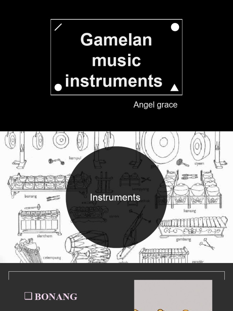 Overview of Gamelan Instruments | PDF | Language Arts & Discipline ...