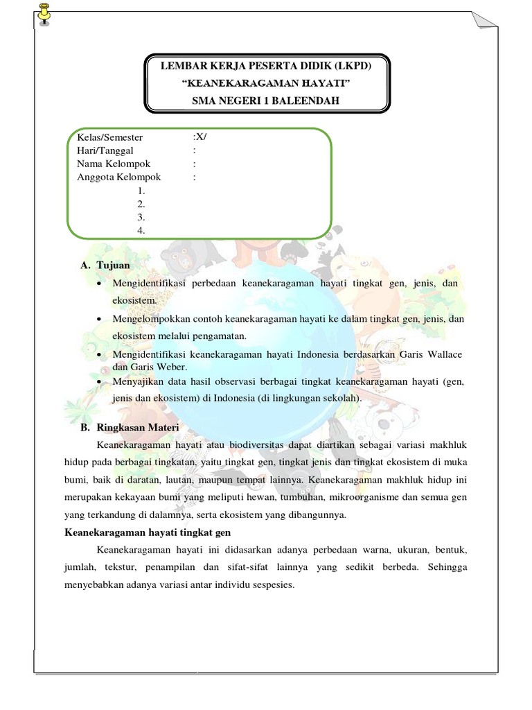 Keanekaragaman Hayati | PDF | Kesehatan Holistik | Sains & Matematika