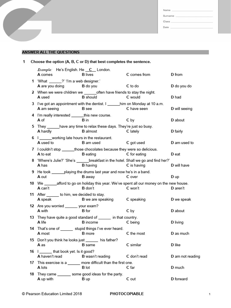 Gold B2 First NE QPT | PDF