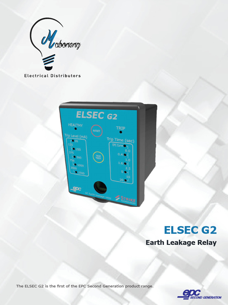 ELSEC G2 Brochure | PDF | Relay | Computing