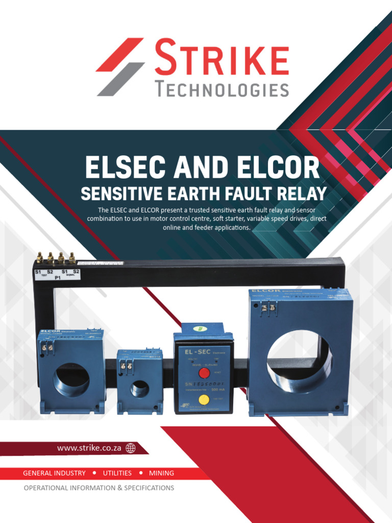 Elsec and Elcor Cover | PDF | Relay | Alternating Current
