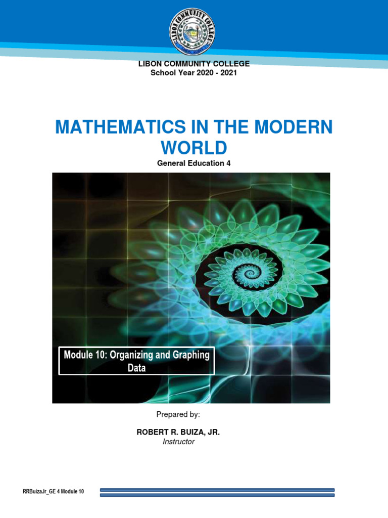 GE 4 Module 10 | PDF | Histogram