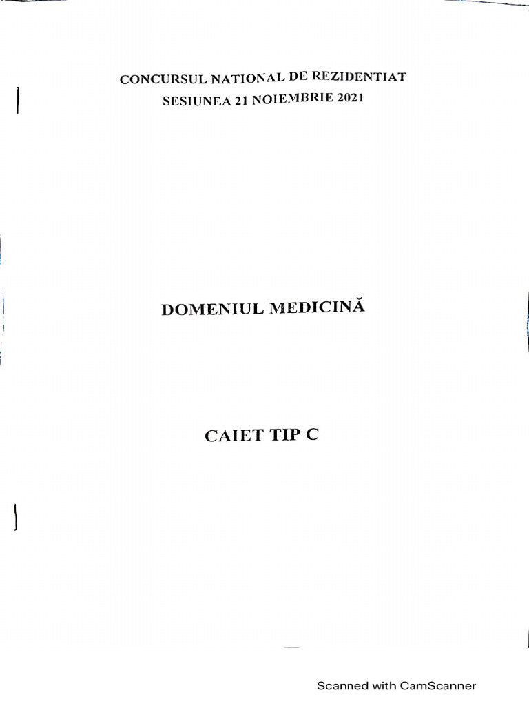 Varianta C (Rezi 2021) | PDF