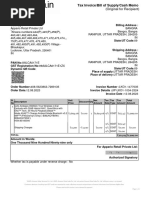 Boat Invoice | PDF | Invoice | Economies