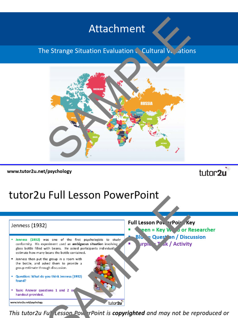 Strange Situation Evaluation Cultural Variations | PDF | Attachment ...