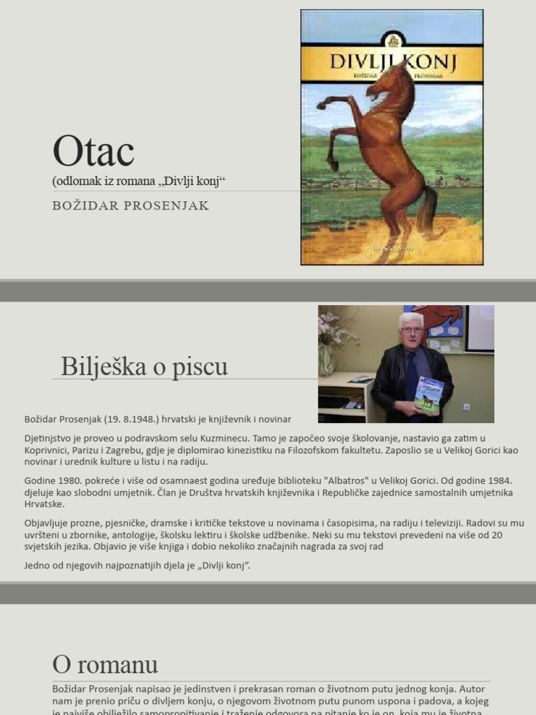 B. Prosenjak Otac | PDF