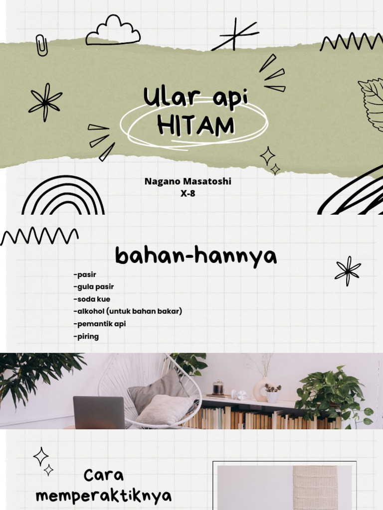 Cara Membuat Ular Api Hitam | PDF