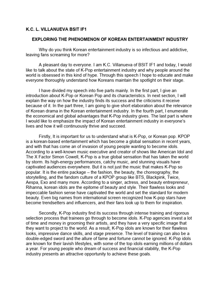 Kpop | PDF | Entertainment