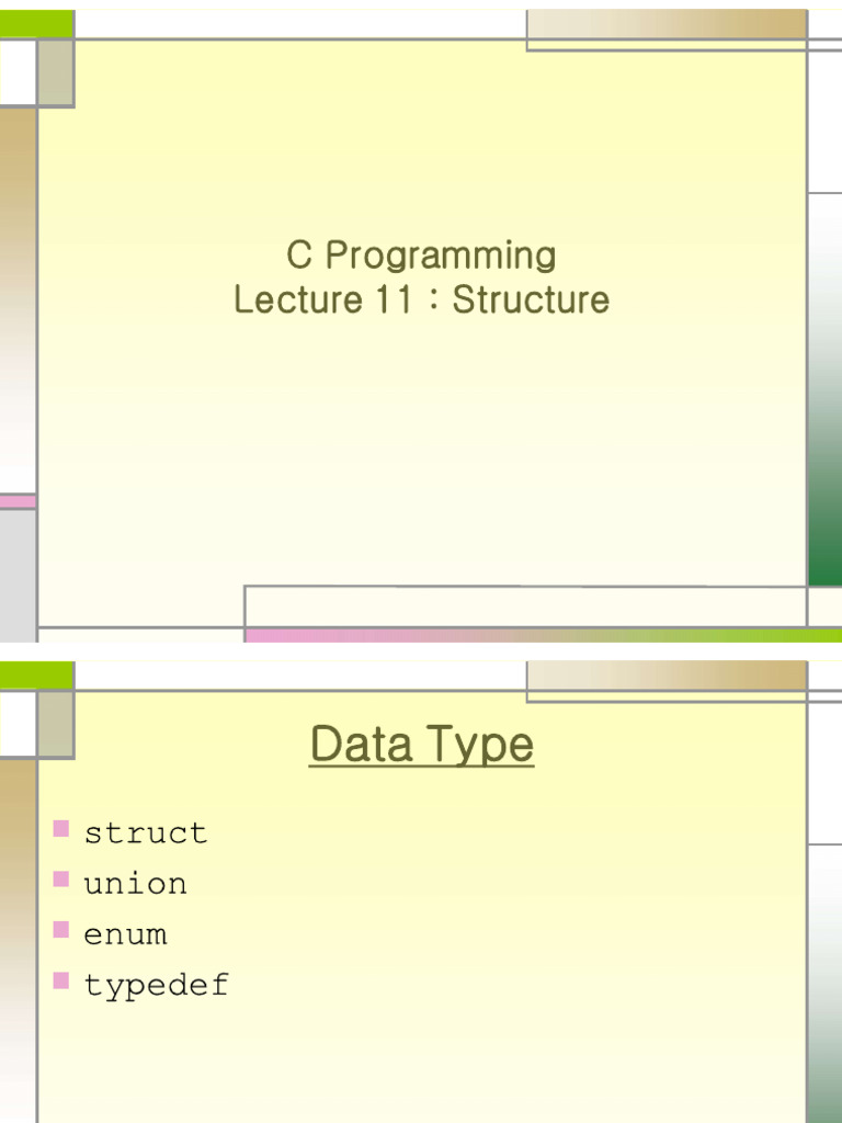 Sturcture Datatype | PDF Sturcture Datatype | PDF