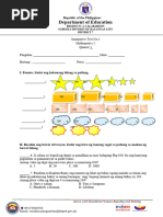 PT Grade 1 Matatag Math 1 - Tagalog Version | PDF