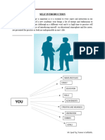 How To Introduce Yourself | PDF | Communication | Psychological Concepts