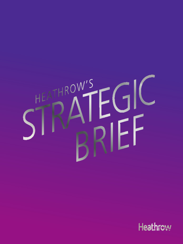Heathrow Strategic Brief | Download Free PDF | Transport Infrastructure ...