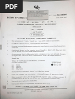 CAPE Entrep Unit 2 Paper 2 2025 | PDF