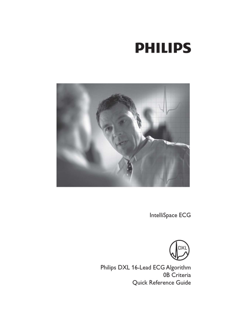 Philips DXL 16-Lead ECG Algorithm 0B Criteria Quick Guild | PDF | Medical Specialties | Diseases ...