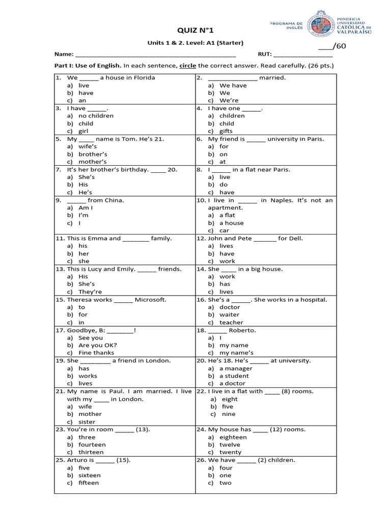 Quiz 2 | PDF | Bart Simpson | Lisa Simpson