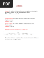 Integer Notes | PDF
