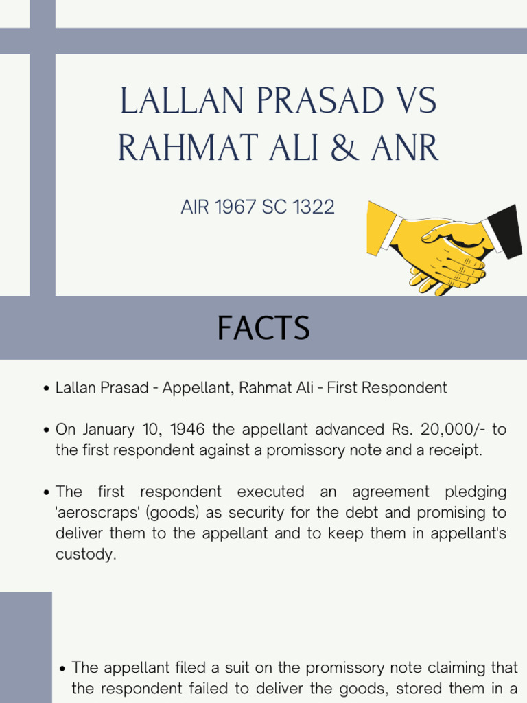 Lallan Prasad Vs Rahmat Ali - Anr | PDF | Judgment (Law) | Lawsuit